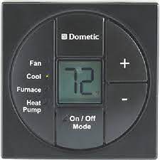Dometic 3316410.012 Black Capacitive Touch Digital RV Thermostat for ...