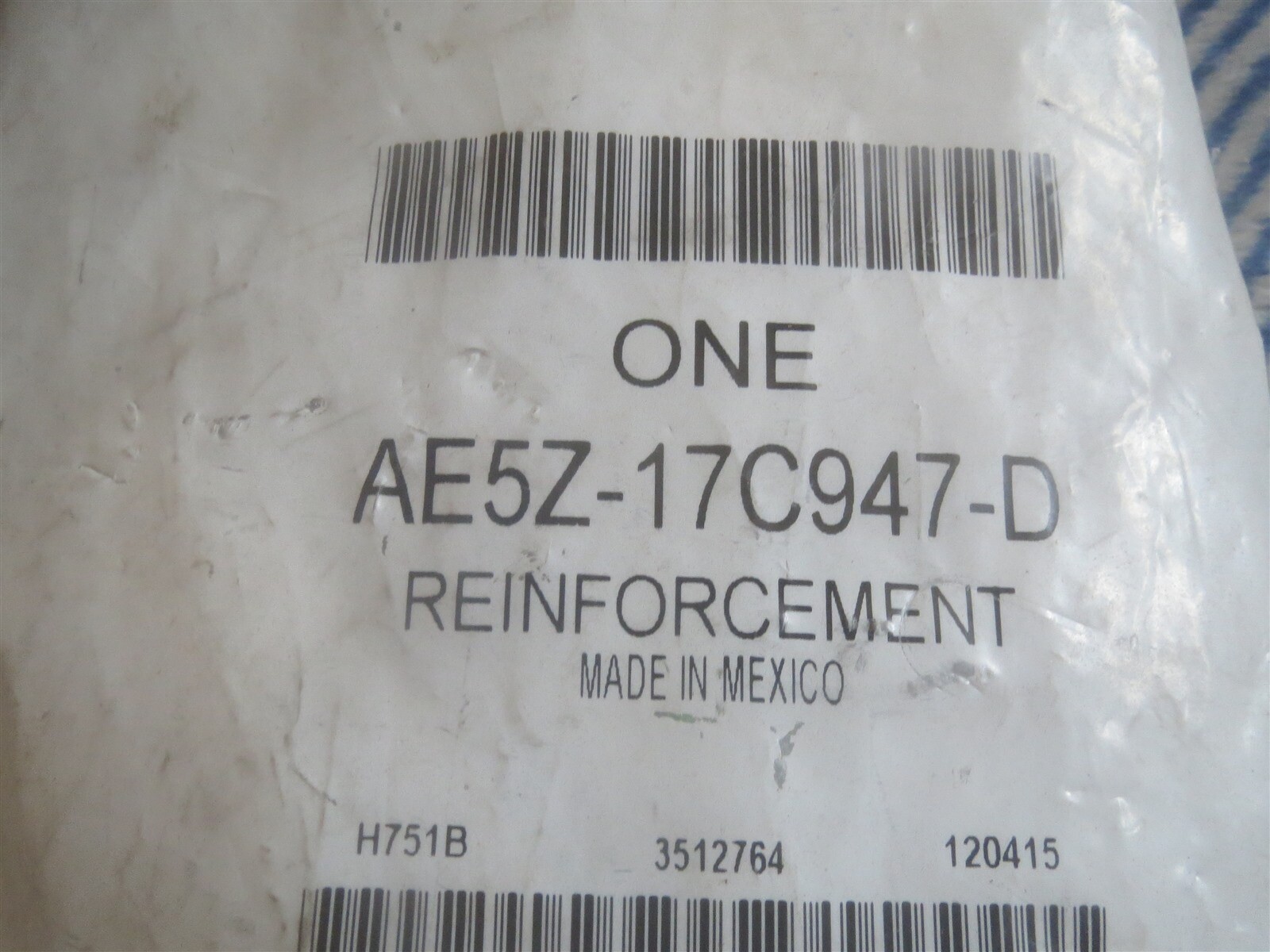 NOS FORD HARDWARE REINFORCEMENT PART NUMBER AE5Z-17C947-D NEW | eBay