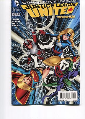 JUSTICE LEAGUE UNITED #4 - MIKE McCONE ART & COVER - DC COMICS NEW 52 ...