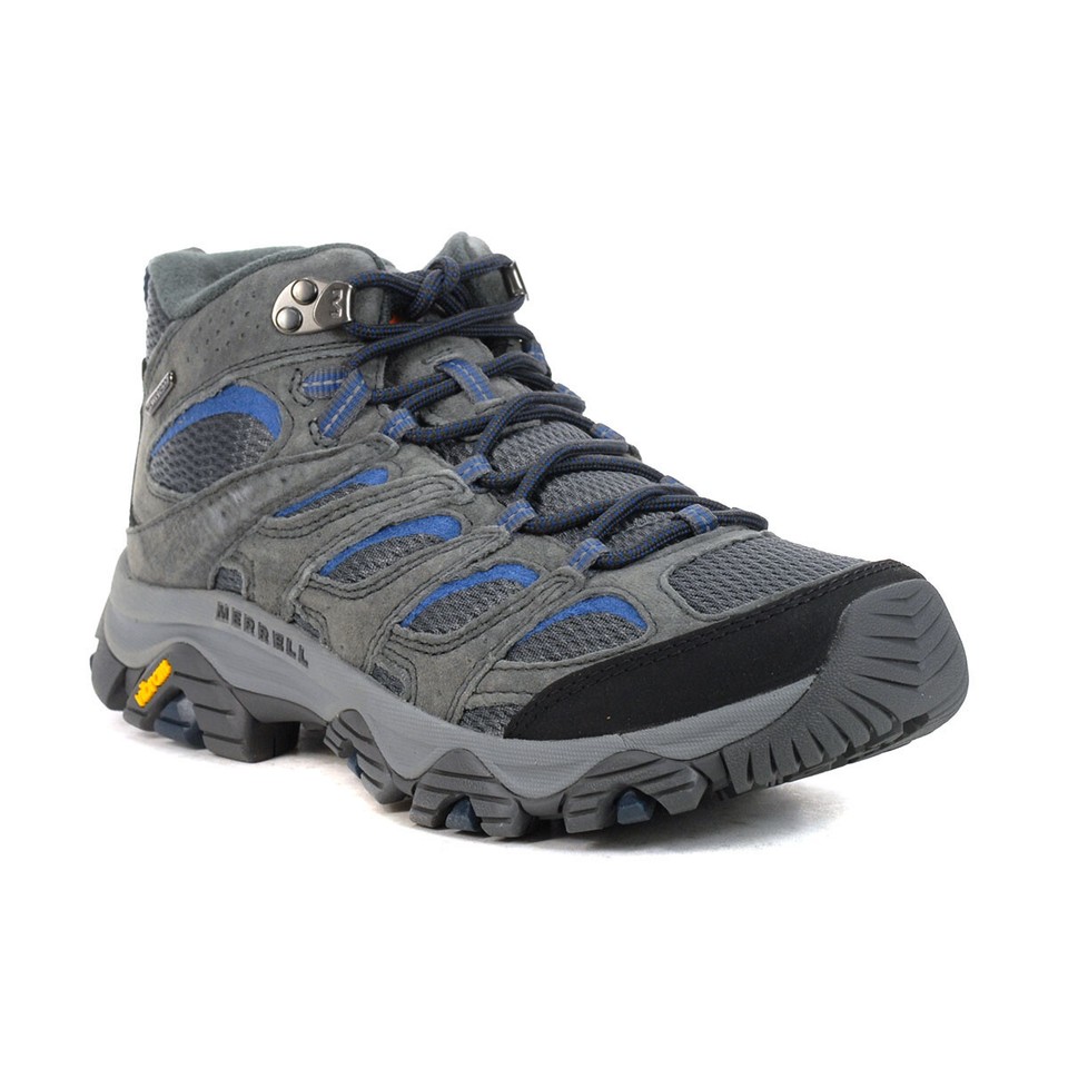 Merrell Men's Moab 3 Mid Granite Waterproof Hiking Boots J036267 | eBay