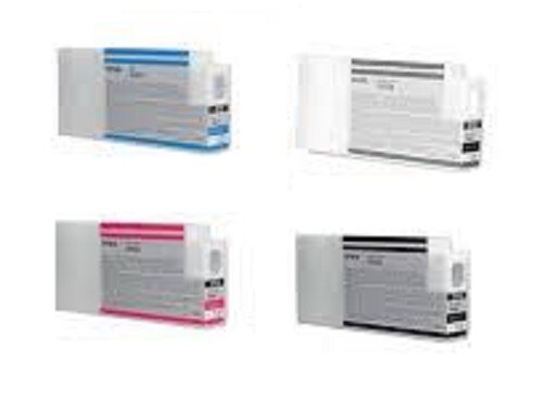 4 Original Ink Epson Stylus Pro 7700 7900 / T6421 T6422 T6423 T6428 ...