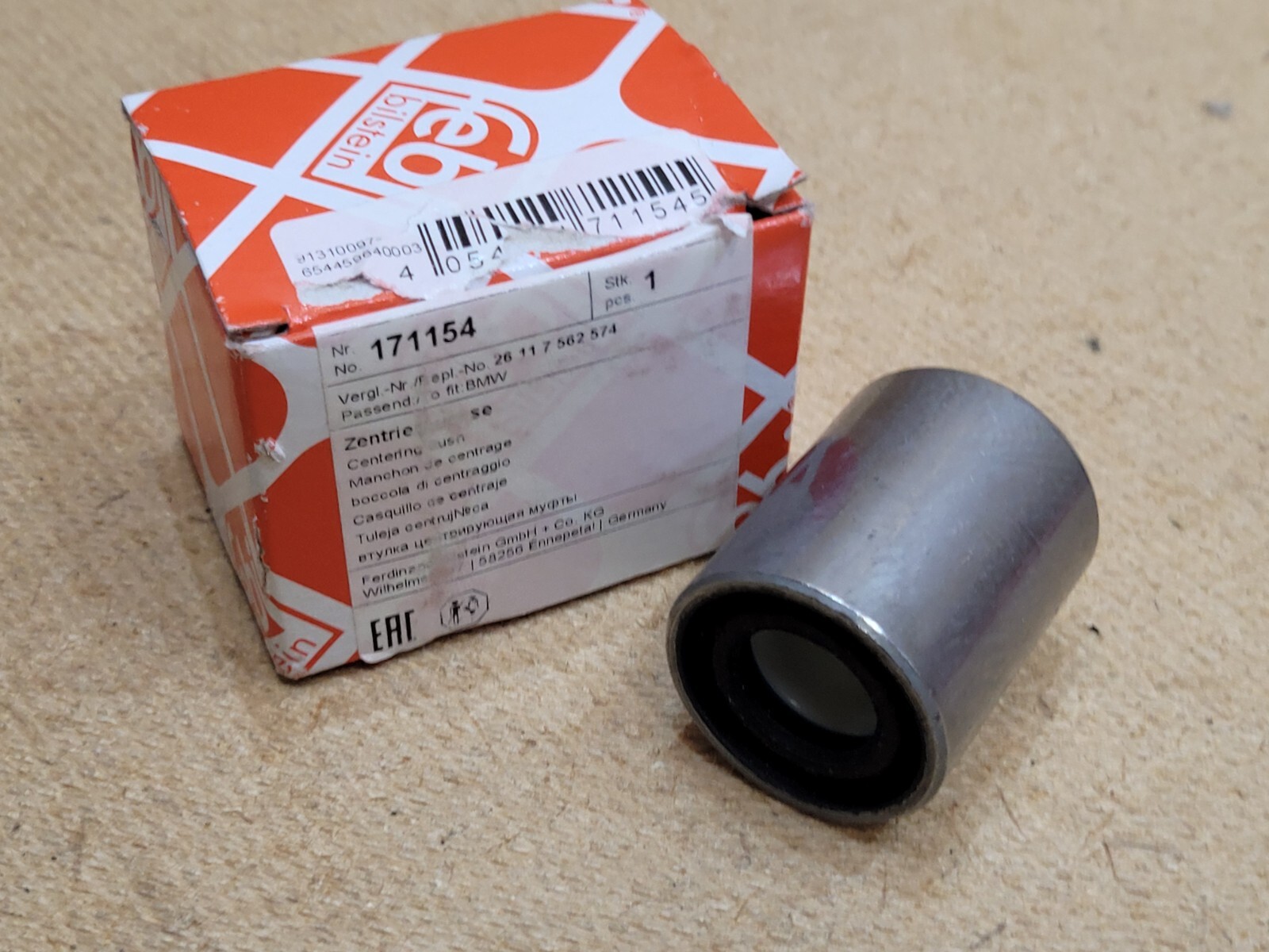 febi 171154 Propshaft Centre Bearing Rear For BMW 26117562574 NEW | eBay