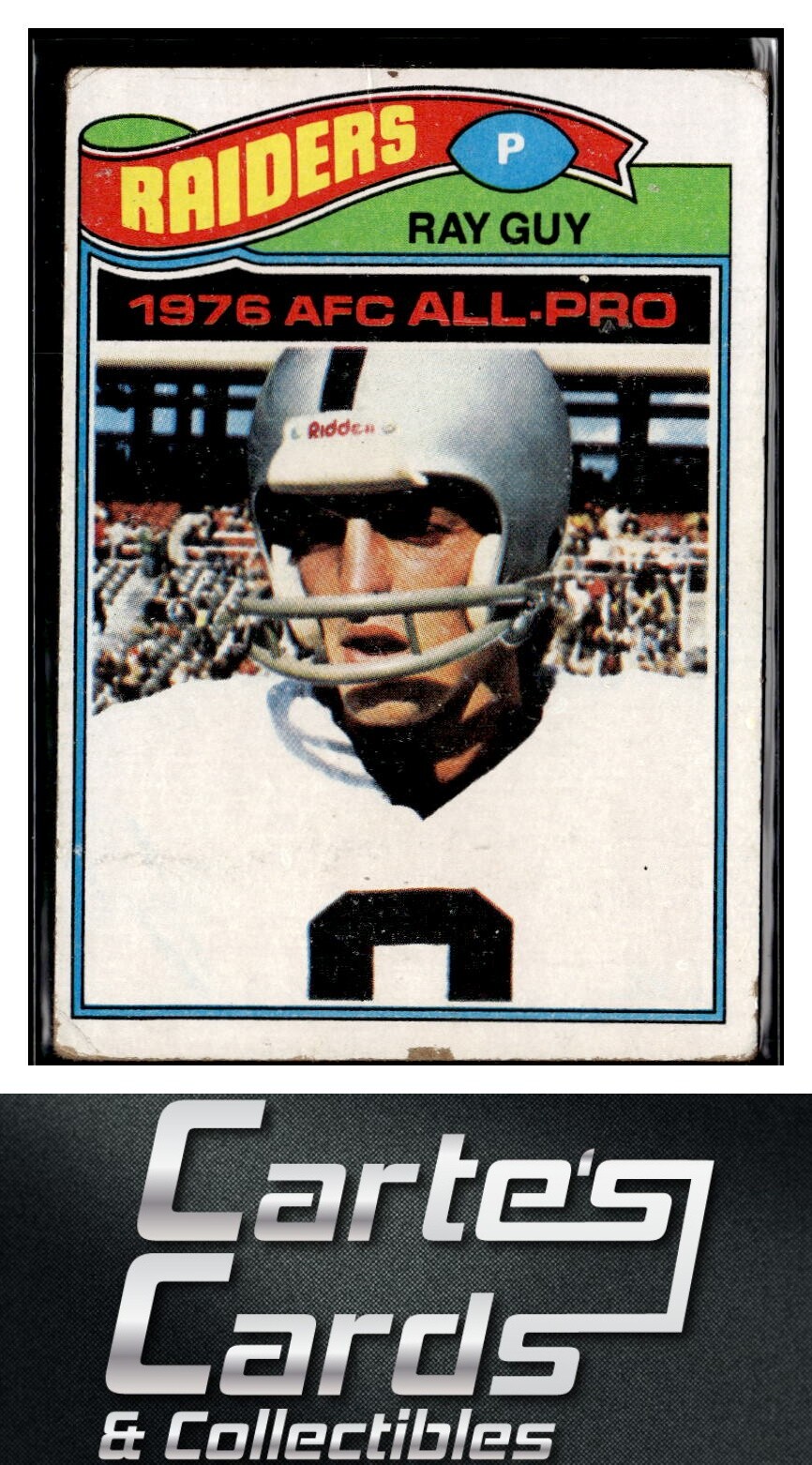 Ray Guy 1977 Topps #320 Oakland Raiders All Pro | Hall of Fame | eBay