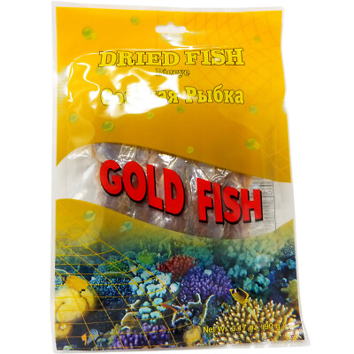 [2 PACK] Dried Gold Fish Snack SNAPPER Сушеная Рыба Окунь 2 x 3.17oz ...