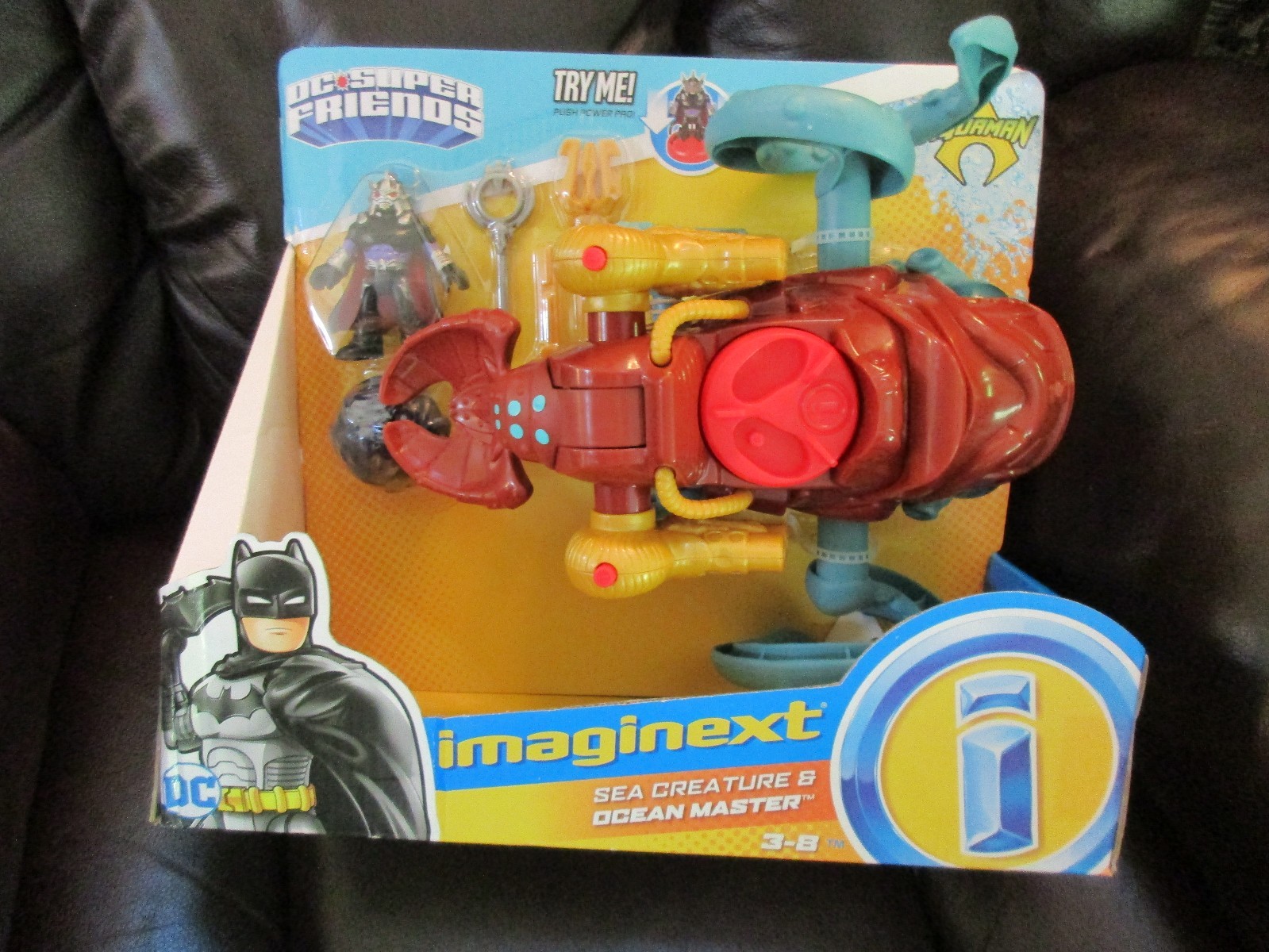Fisher Price Imaginext Aquaman DC Super Friends Ocean Master Water ...