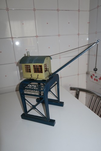 IMPOSING PRE WAR MARKLIN 2583 N TIN PORTAL CRANE GAUGE I/O (1939/1940 ...