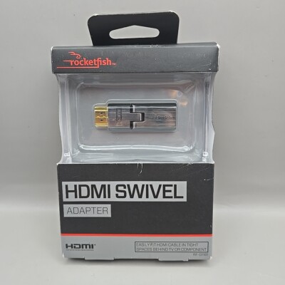 NEW Rocketfish HDMI Swivel Male/Female Adapter 180-Degree Rotation | eBay