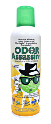 Odor Assassin Odor Eliminator Tangy Lemon Lime Scent, RO-115033 | eBay
