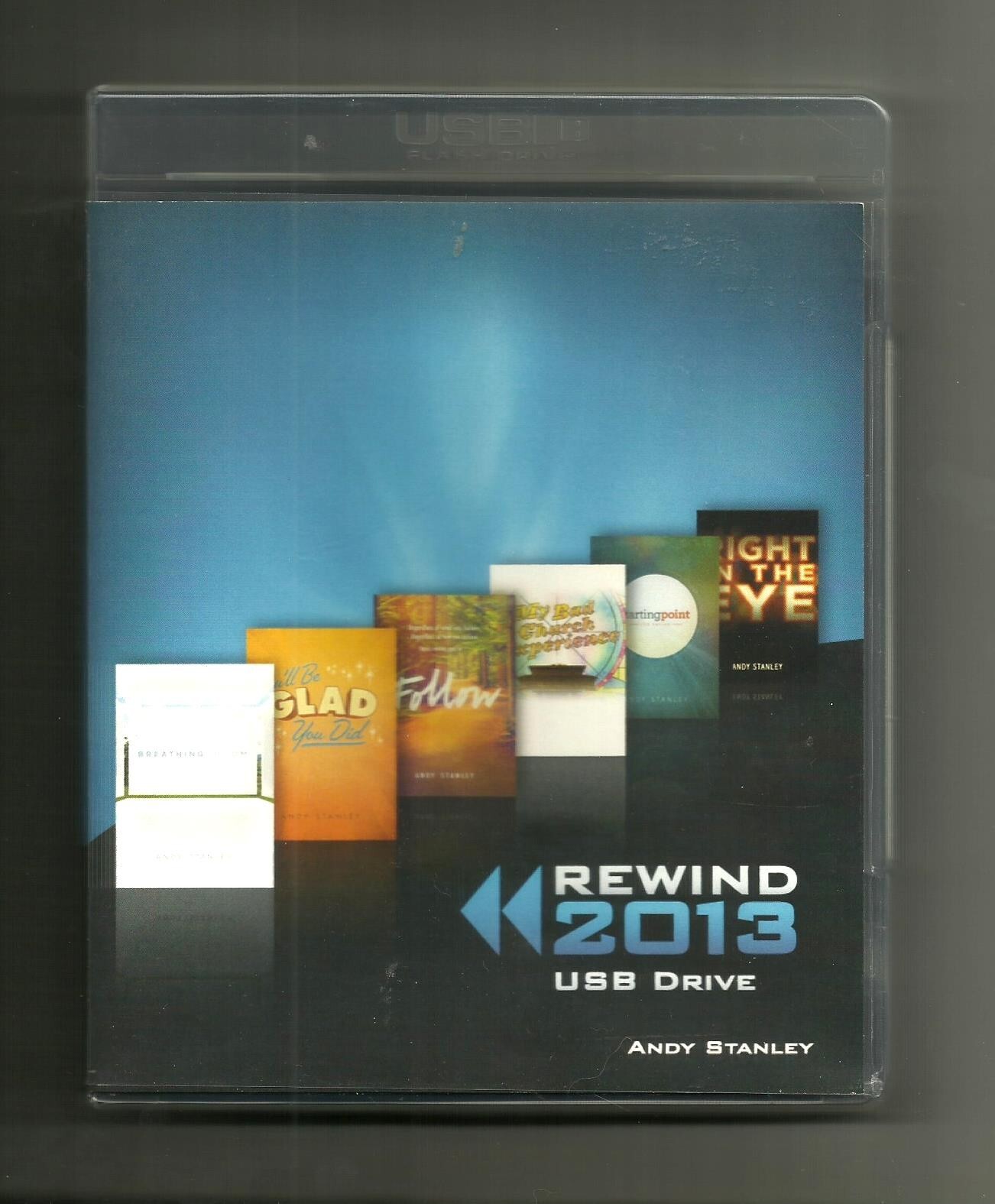 ANDY STANLEY Rewind (2013, USB Flash Drive) 6 MP3 Sets with 40 Messages ...