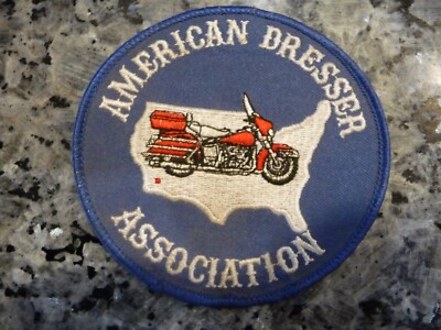 American Dresser Association Patch 4 Inches Motorcycle Patch | eBay