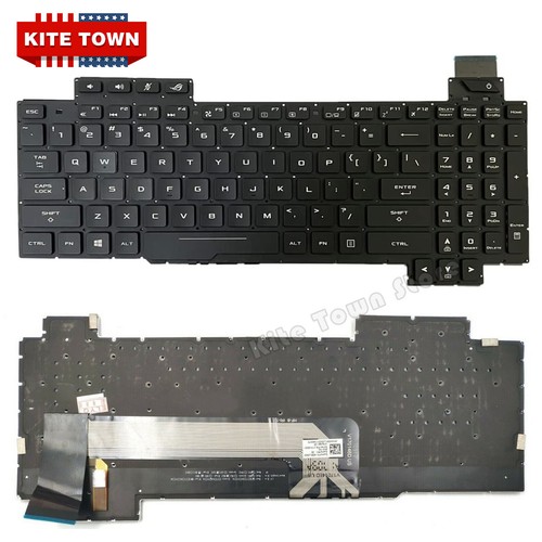 Genuine US Keyboard for Asus ROG Strix GL703V GL703VD GL703GE GL503VD ...