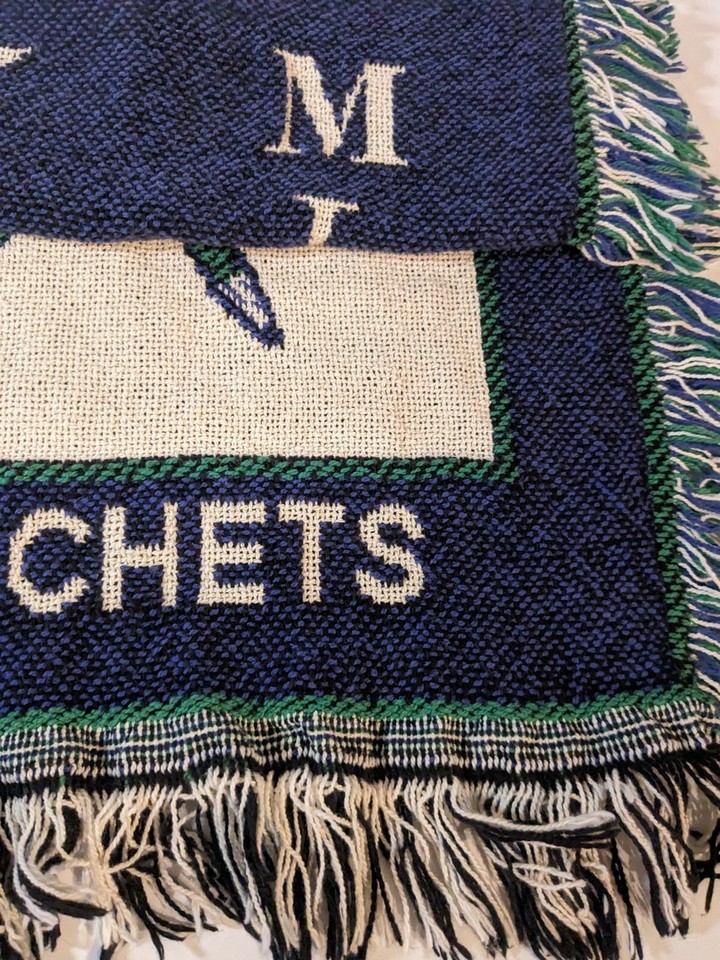 Dexheim Germany 123rd Anderson Barracks Art, Throw Blanket Woven Afghan ...