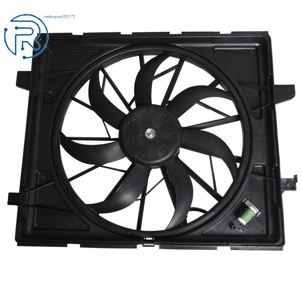 Radiator Condenser Cooling Fan For 2012-15 Jeep Grand Cherokee Dodge ...