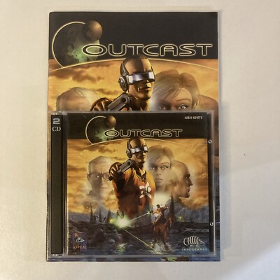 Outcast PC Computer CD Game With Manual Book 2 CDs 20295428310| eBay