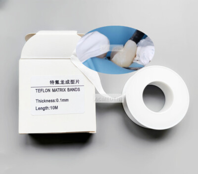 2Rolls Dental Teflon Matrix Bands PTFT White Composite Restorations ...