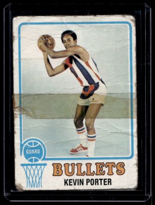 1973-74 Topps Kevin Porter Rookie Capital Bullets #53 | eBay