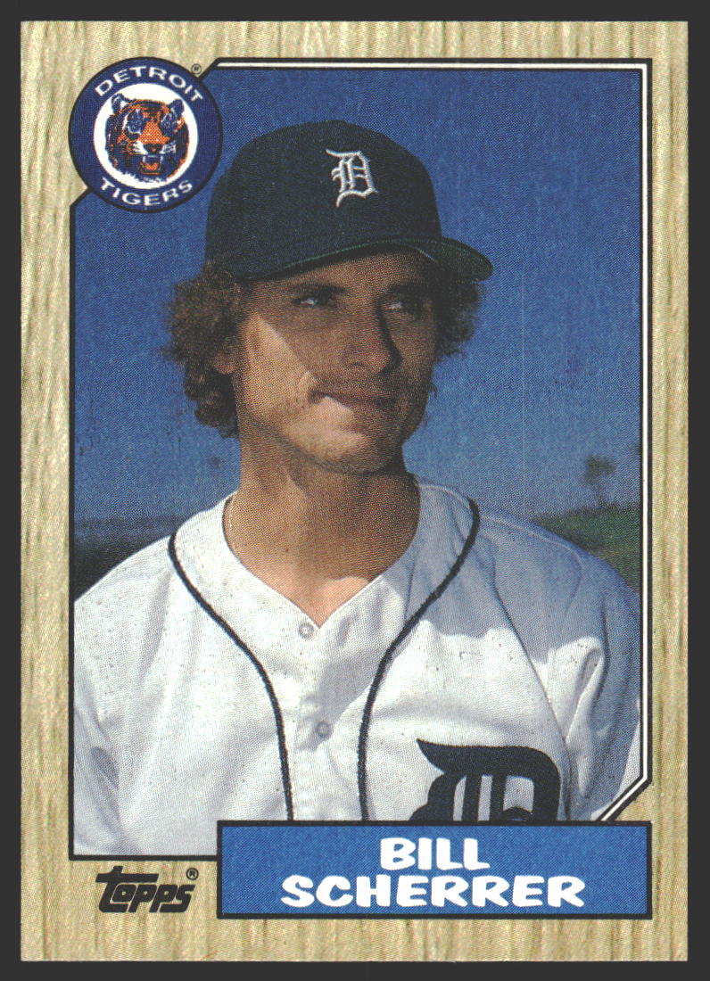 Bill Scherrer #98 1987 Topps Detroit Tigers | eBay