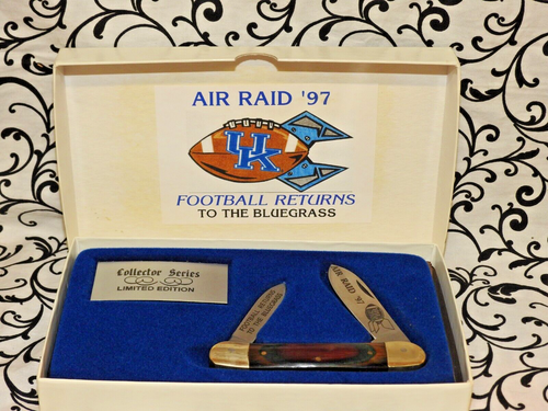 UNIVERSITY OF KENTUCKY AIR RAID 97 COLLECTOR SERIES WILDCATS UK KNIFE ...