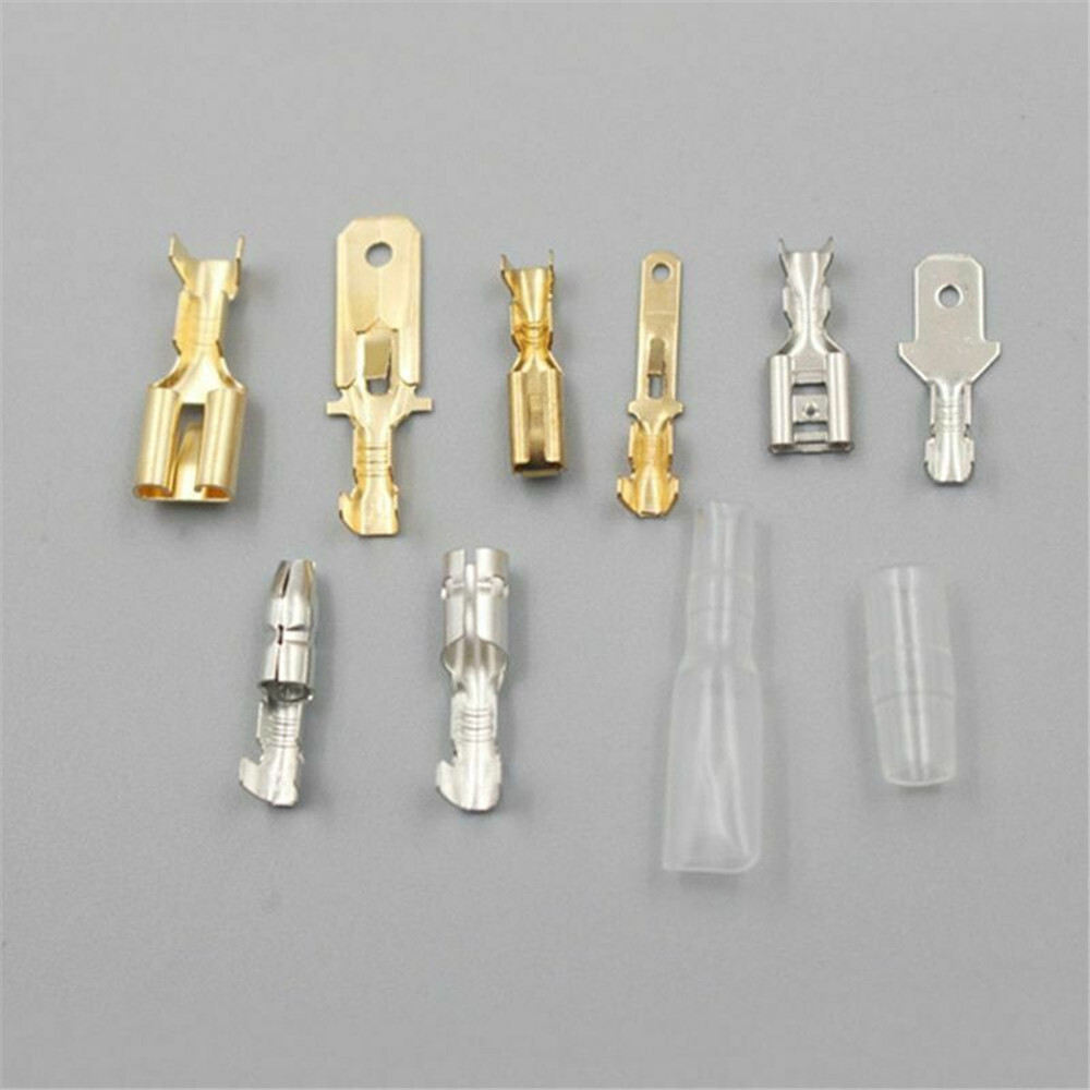 Electrical Connectors Sopoby 220-Piece Heat Shrink Spade Connector Kit ...