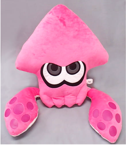 Splatoon 2 Squid Neon Pink plush doll Ichiban Kuji 38cm 2017 | eBay ...