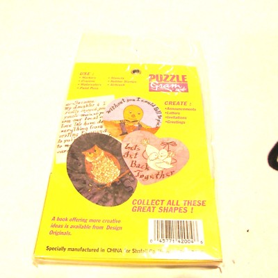 Create Puzzle Grams Lot of 4 Craft Puzzle Projects | eBay