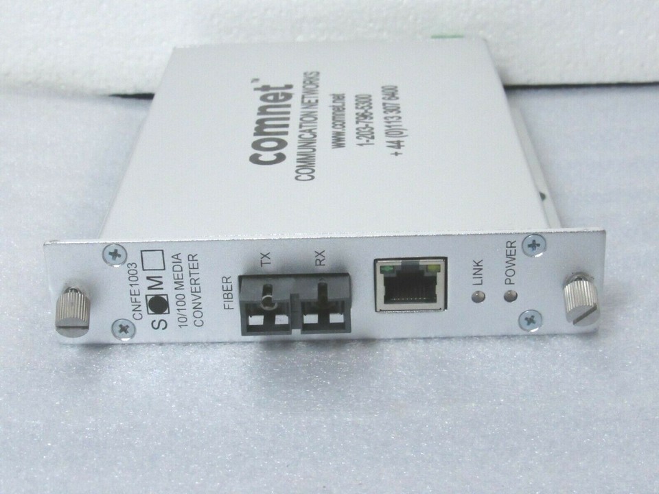Comnet CNFE1003S2 10/100 Mbps Ethernet Optical Media Converter [CTOKT ...
