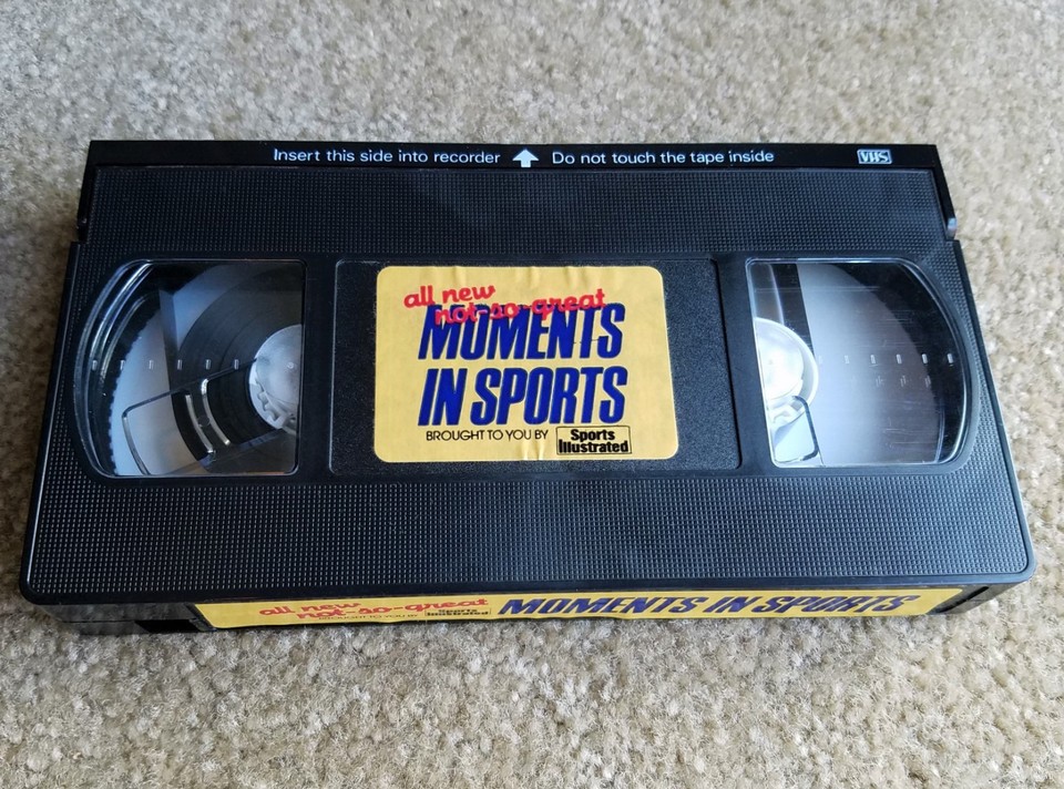 Sports Illustrated & HBO VHS ~ "NOT-SO-GOOD" MOMENTS IN SPORTS, History ...