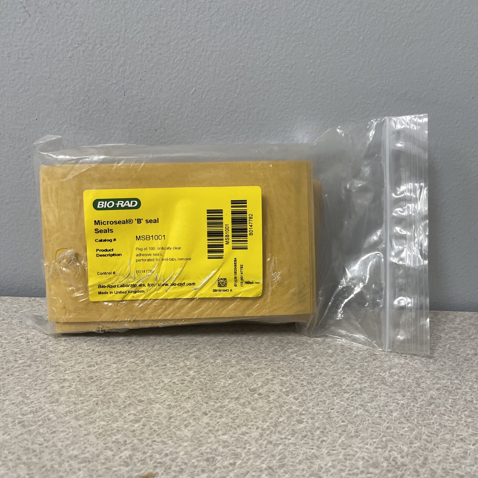 Bio-Rad+MSB1001+Microseal+B+Seal+Seals+-+100%2Fpack for sale online | eBay