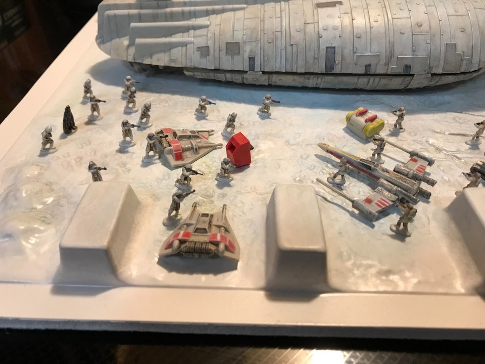 AMT Star Wars Rebel Base Model Kit Pro Painted | eBay
