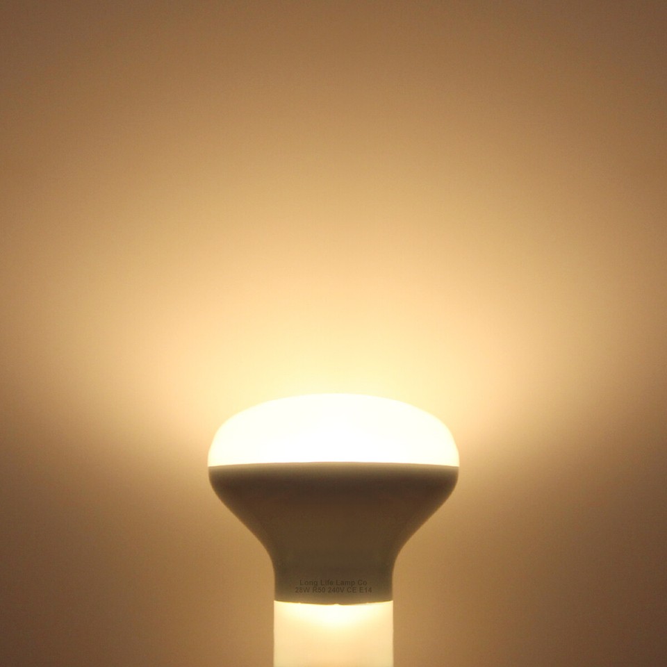 R50 Reflector Halogen LED Energy Saving Light Bulb 40W E14 Edison Pack ...