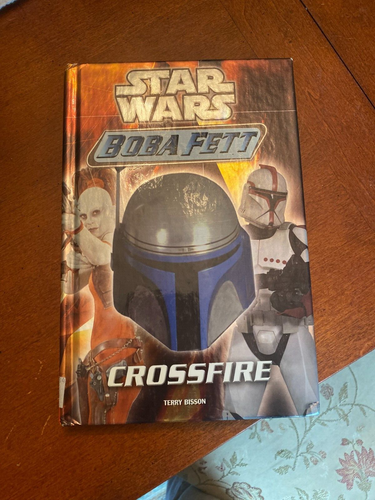 Star Wars Boba Fett Crossfire Book, Terry Bisson Hardcover Book | eBay