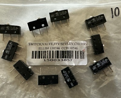 12 Lancer Soda Water Button Switch,Valve,FFV/SEV/LEV,Cherry 150033857 ...