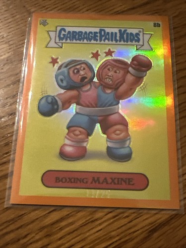 2024 Topps Chrome Garbage Pail Kids Boxing Maxine /25 Orange 8b Losers ...