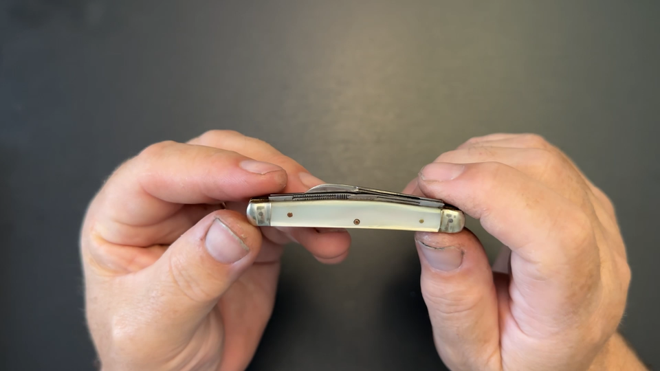 Vintage Griffon Cutlery Works, Small (4) Blade Congress MOP Pocket ...