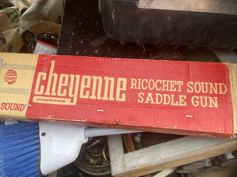 Rare Old Daisy 660 Cheyenne TV Western Ricochet Sound Saddle Gun with ...