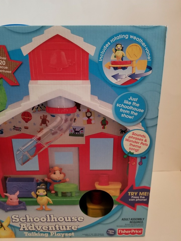 Wonder Pets Schoolhouse Adventure Talking Playset Fisher Price ...