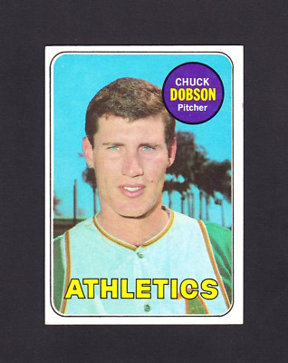 1969 Topps Baseball #397 Chuck Dobson [EX/MT] | eBay
