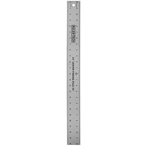 Stainless Steel Center Finding Ruler. Ideal For Woodworking Metal Work ...