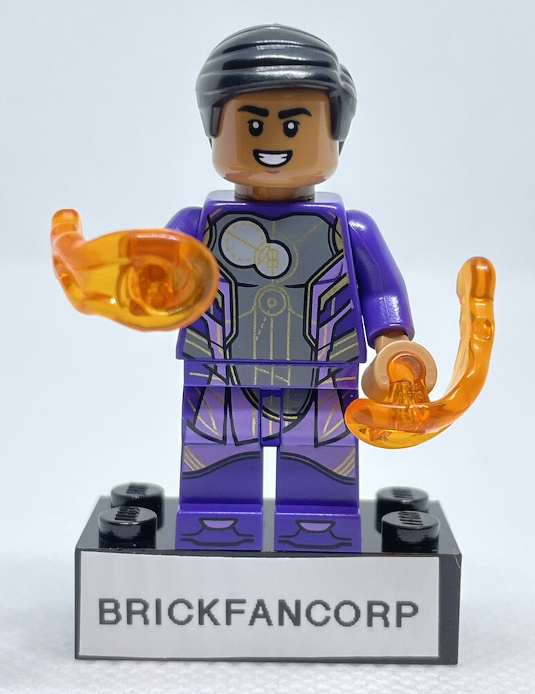 LEGO Marvel Super Heroes Eternals Kingo Minifigure with Weapon (sh763 ...