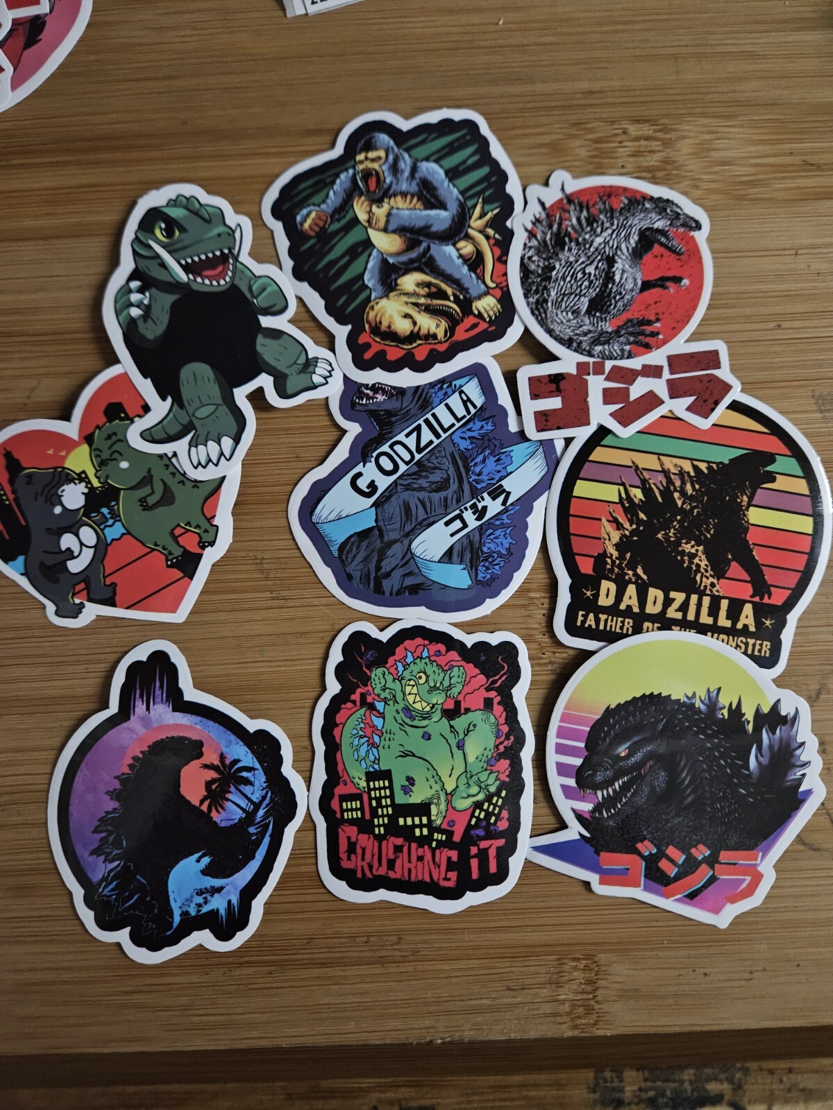 Godzilla Stickers | eBay