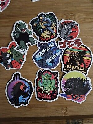 Godzilla Stickers | eBay