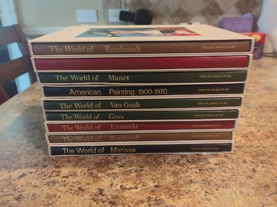 Time Life Library of Art Set of 9 Books | eBay