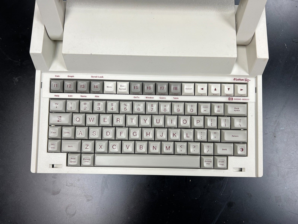 HP Hewlett Packard Model 110 Rare Vintage Portable Computer | eBay