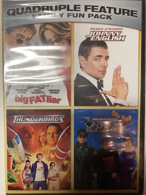 Family Fun Pack Quadruple Feature (DVD, 2008, 2-Disc Set) 25195037945| eBay