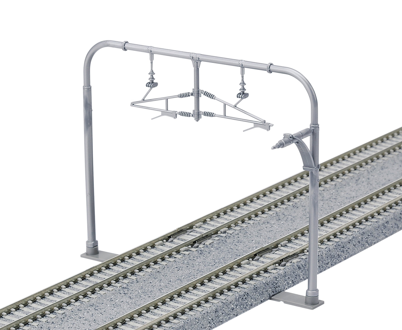 KATO N scale Structure Double track wide arch overhead wire poles 10 ...