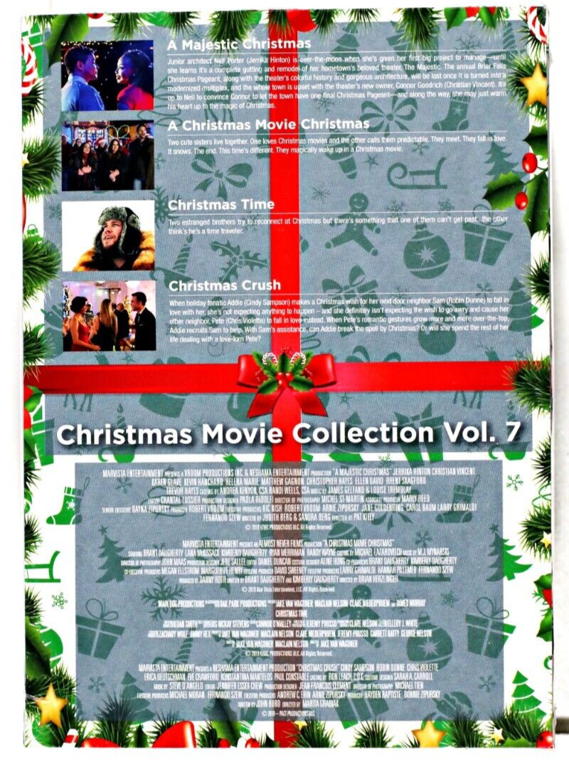Christmas Movie Collection Vol. 7 : 4 DVD Set Region 4 New Sealed ...