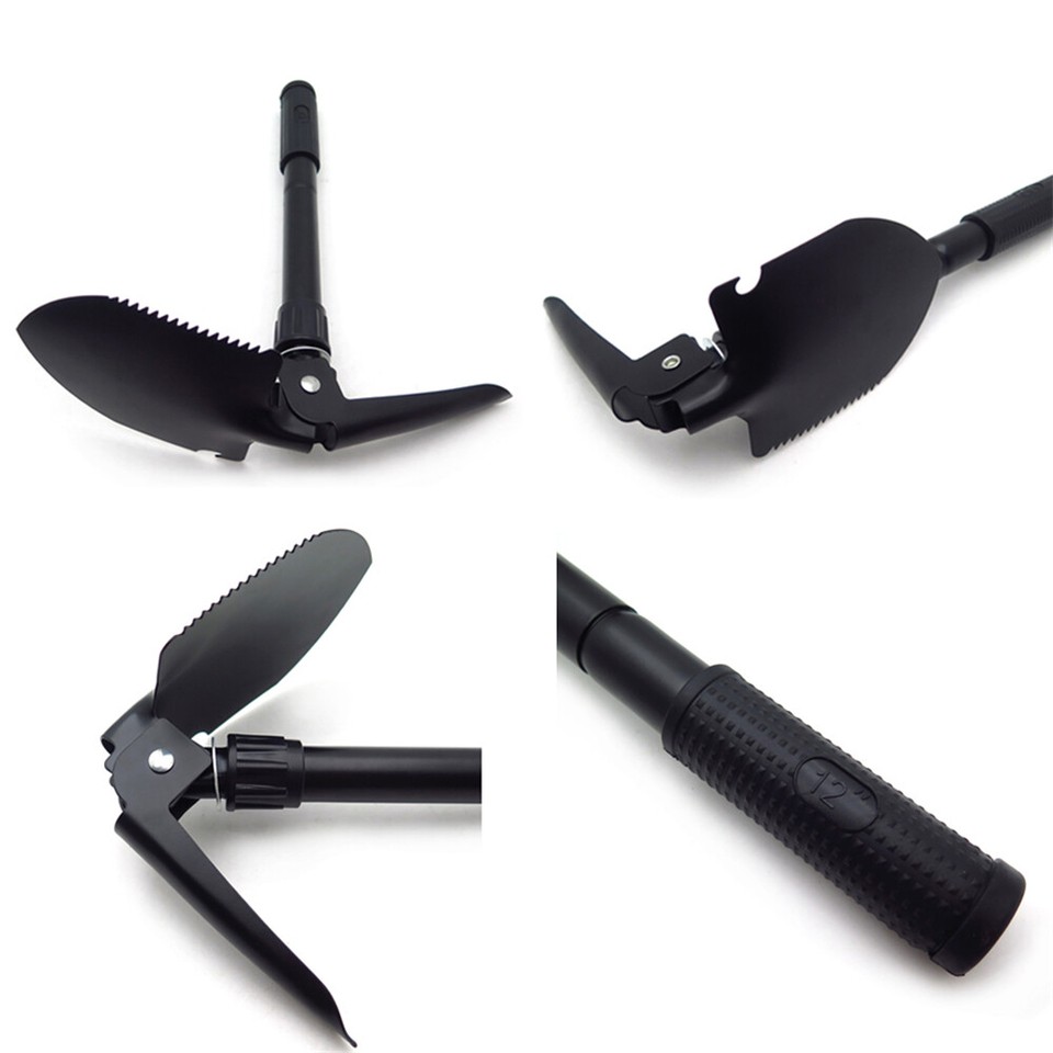 Multi-functional Military Folding Shovel Survival Spade Emergency ...