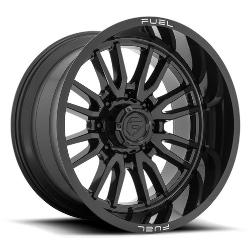 4-New 20" Fuel D760 Clash Wheels 20x10 6x5.5/6x139.7 -18 Black Rims 106 ...