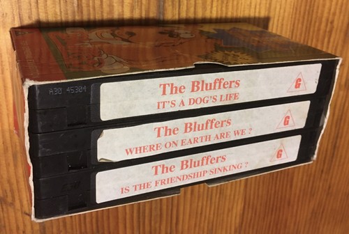 Vintage Rare - THE BLUFFERS x 3 VHS Box Set | eBay Australia