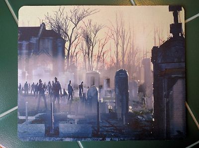 The Walking Dead ZOmBies AMC Anti slip COMPUTER MOUSE PAD 9 X 7inch ...